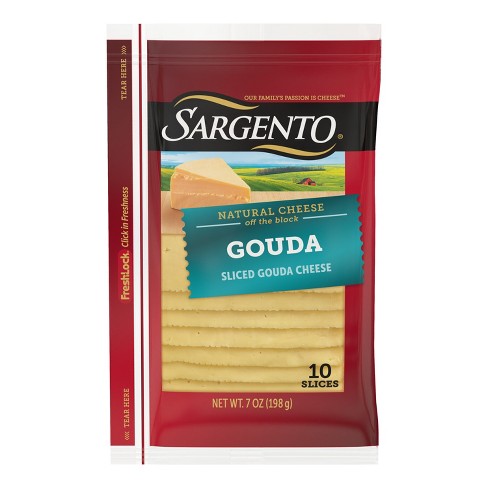 Sargento Gouda Cheese - 7oz/10 Slices : Target