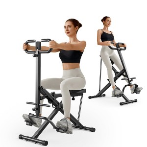 Squat Machine for Home, Foldable Exercise Equipment, Squat Rowing ...