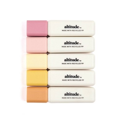 Altitude 10pk Mini Highlighters 5.0mm Multicolor Ink : Target