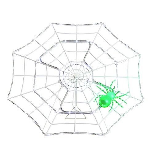 Mr. Halloween 4' Outdoor Animated Spider Web : Target