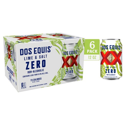 Dos Equis Lime And Salt 0.0 - 6pk/12 Fl Oz Cans : Target
