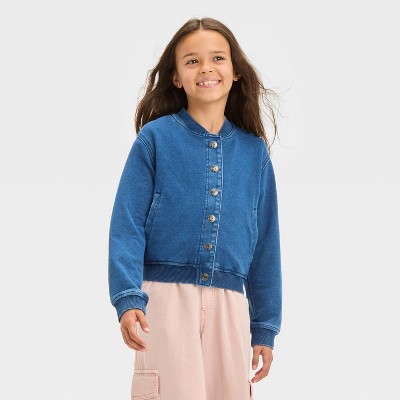 Girls' Jean Jacket - Cat & Jack™ : Target