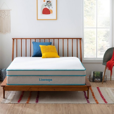 Linenspa Essentials 12" Gel Memory Foam Hybrid Mattress : Target