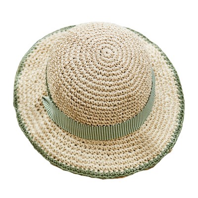Women's Chic Black Bow Embellished Straw Sun Hat - Cupshe-one Size ...