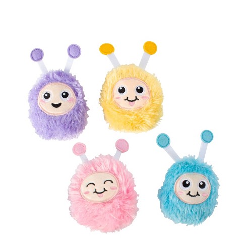Petshop By Fringe Studio Mini Monster Pals Dog Toys - 4pk : Target