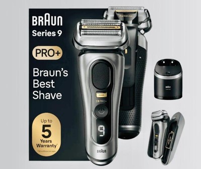 Braun Series 9-9567cc Rechargeable Wet & Dry Shaver + Smartcare Center : Target