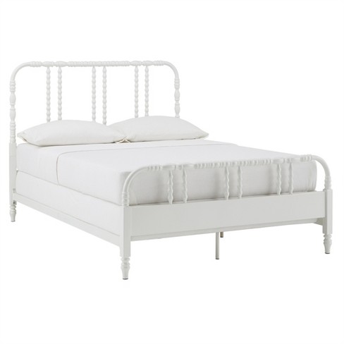 Full Thuringia Metal Spool Bed White - Inspire Q: Farmhouse Style ...