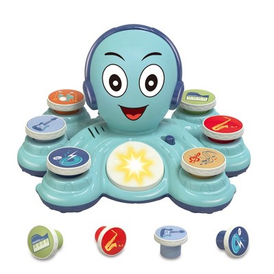 Contixo Rock Octopus, Interactive Musical Toys For Toddlers - Blue : Target