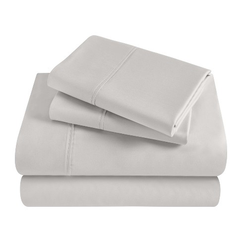 Modal From Beechwood 400 Thread Count Solid Deep Pocket Bed Sheet Set ...