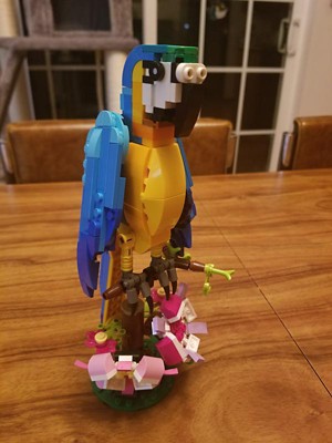 Lego Creator 3 In 1 Exotic Parrot Animals Building Toy 31136 : Target