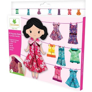 Sycomore Origami Kit Dresses Paper Folding Fashion Craft Kit Ages 5 ...