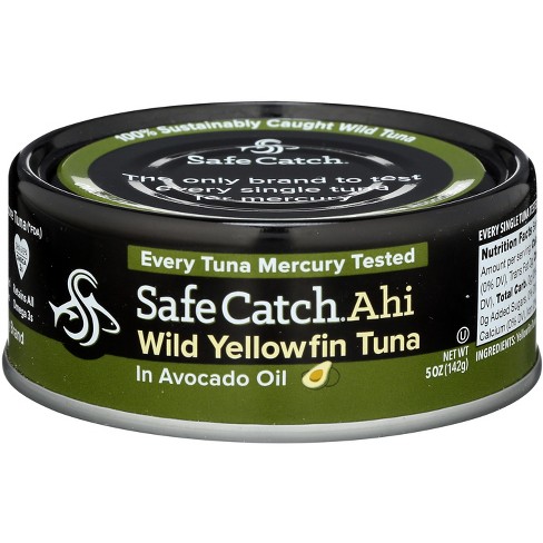 Safecatch Yellowfin Tuna In Avocado Oil - Case Of 6 - 5 Oz : Target