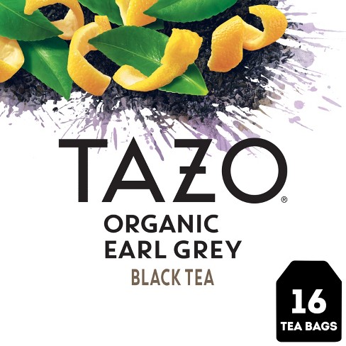 Tazo Tb Organic Earl Grey - 16ct : Target