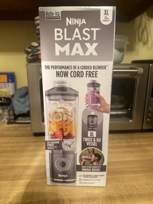 Ninja Blast 22oz Max Portable Blender Deep Navy Bc251nv : Target