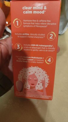 Centrum Menopause Support Clear Mind And Mood Vitamin Tablets - 30ct ...