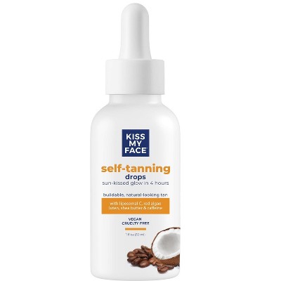 Kiss My Face Self-tanning Drops - 1 Fz : Target