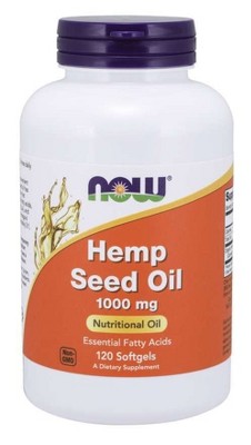 Hemp Seed Oil 1000 Mg By Now Foods - 120 Softgel : Target