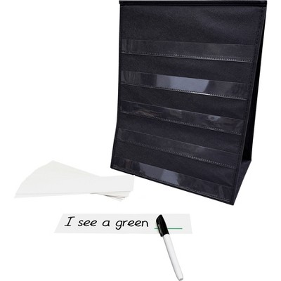 Teacher Created Resources® Black Desktop Pocket Chart, 15-1/2" X 12 ...