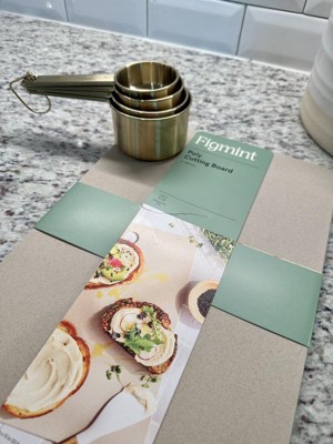 4pc Stainless Steel Measuring Cups Matte Black - Figmint™ : Target