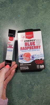 Blue Raspberry Sugar-free Drink Mix - 10ct - Market Pantry™ : Target