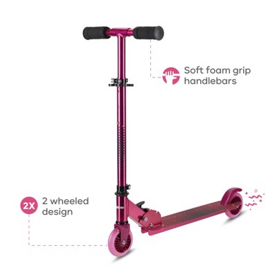 Voyager Chrome Kids Aluminum Scooter - Pink : Target