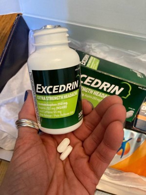 Excedrin Extra Strength Pain Reliever Caplets - Acetaminophen/aspirin ...