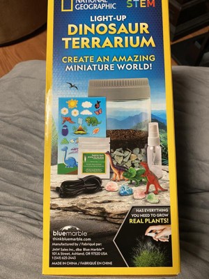 National Geographic Light-up Dinosaur Terrarium Kit For Kids : Target