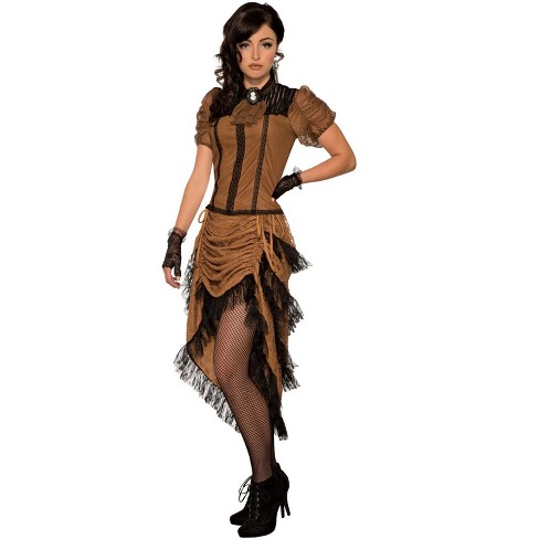 Forum Novelties Last Dance Saloon Gal Adult Costume : Target