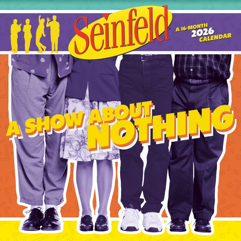 Trends International Seinfeld 12"x12" Wall Calendar 2026 - buy ...