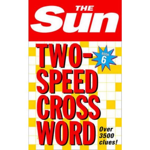 The Sun Two-speed Crossword Book 6 - (paperback) : Target