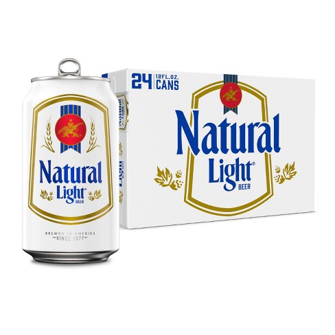 Natural Light Beer - 24pk/12 Fl Oz Cans : Target