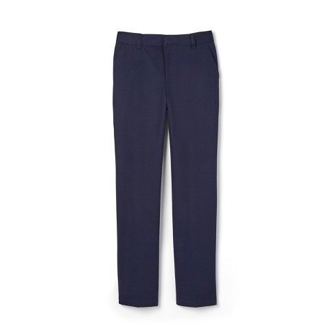French Toast School Uniform Boys Relaxed Fit Twill Pant-husky-navy-12h ...