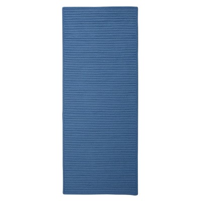 Colonial Mills Ikebana Braided Runner, Blue 2x5, Rectangle Shape : Target