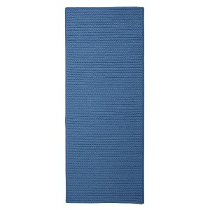 Colonial Mills Ikebana Braided Runner, Blue 2x5, Rectangle Shape : Target