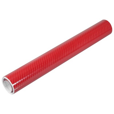 Unique Bargains 5d Carbon Fiber Pattern Vinyl Car Wrap Sheet Decal ...