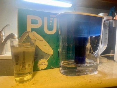 Pur Plus 11 Cup Water Pitcher Filtration System White/blue Ppt110wa ...