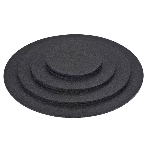 Unique Bargains Reversible Absorbent Waterproof Round Felt Plant ...