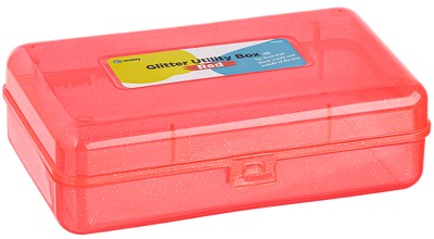 Enday Glitter Utility Box, Red : Target