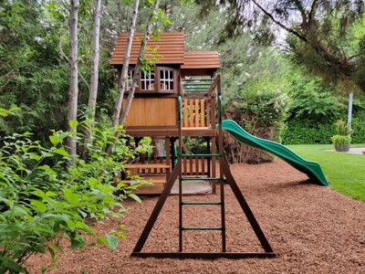 Backyard Discovery Skyfort Ii Swing Set : Target