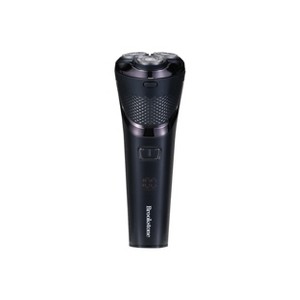 Brookstone Cordless 3 Head Rotary Shaver with Lithium Rechargeable ...