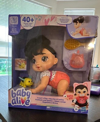 Baby Alive Crawl N Play Baby Doll Katie : Target