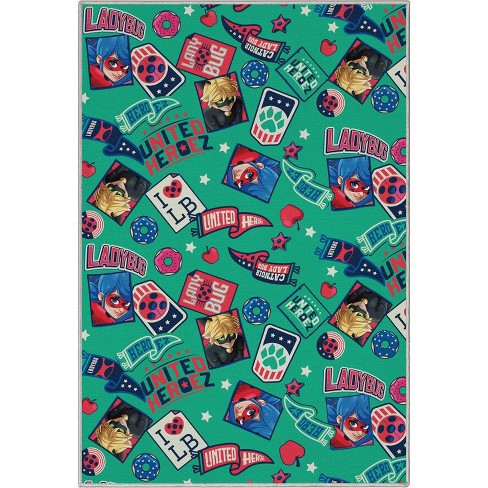 Well Woven Miraculous Ladybug New York Repeat Multi Area Rug : Target