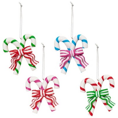 The Lakeside Collection Christmas Candyland Collection - Set Of 4 Cane ...