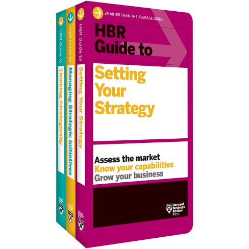 Hbr Guides To Building Your Strategic Skills Collection (3 Books) - By ...