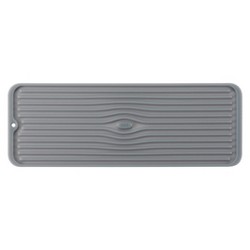 Oxo Silicone Dish Drying Mat - Gray (large) : Target