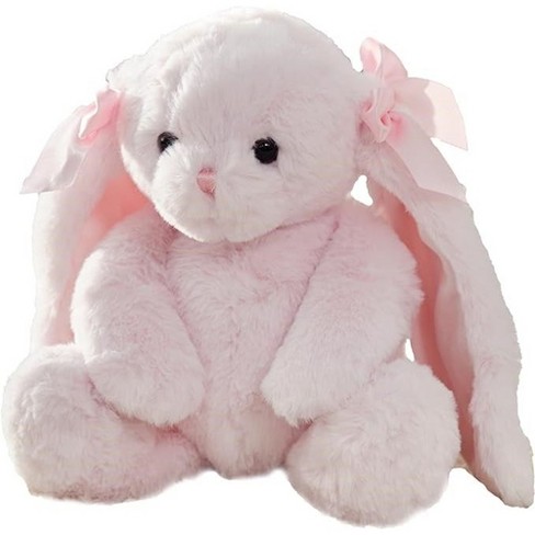 Bearington Bun Bun The Plush Bunny, 14 Inch Pink Bunny Stuffed Animal ...