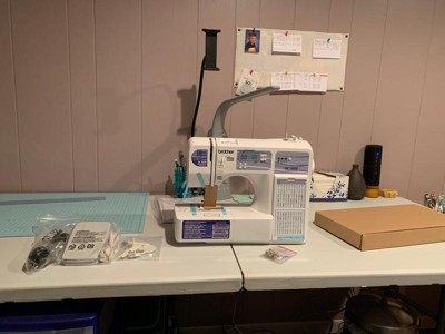 Brother Hc1850 185-stitch Computerized Sewing Machine With Wide Table ...