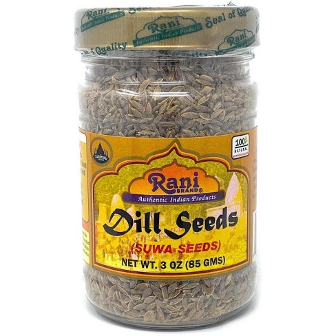 Dill Seeds (suwa / Sua) Whole, Spice - 3oz (85g) - Rani Brand Authentic ...