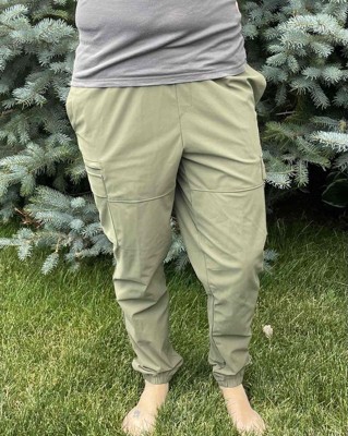 Men's Big Utility Cargo jogger Pants - All In Motion™ Backwoods Gray ...