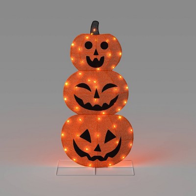 Northlight Led Ghost With "boo" Banner Halloween Yard Decoration - 25 ...